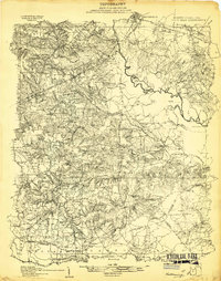 1906 Map of Four Oaks, NC — High-Res | Pastmaps